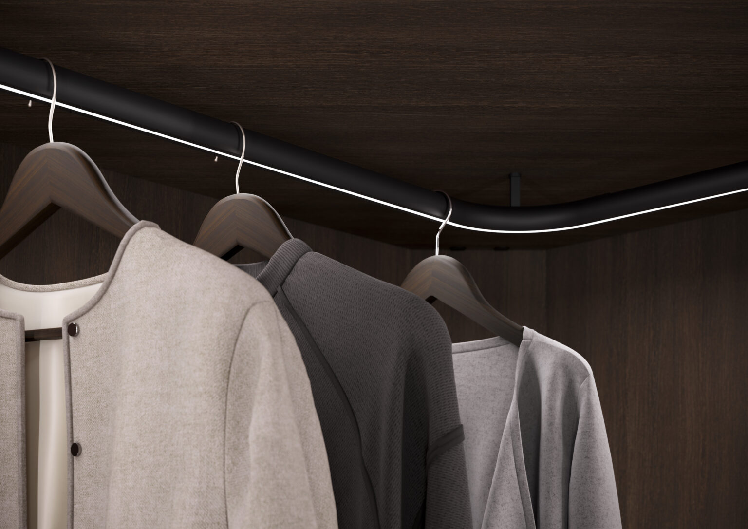 Wardrobe Lighting & Accessories by raumplus | Smart & Stylish